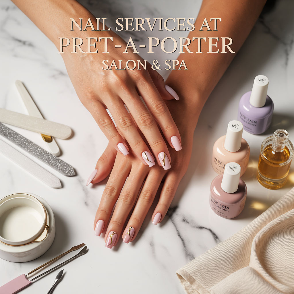 Nail Services at Pret a Porter Salon and Spa - Hair Salon Near San ...